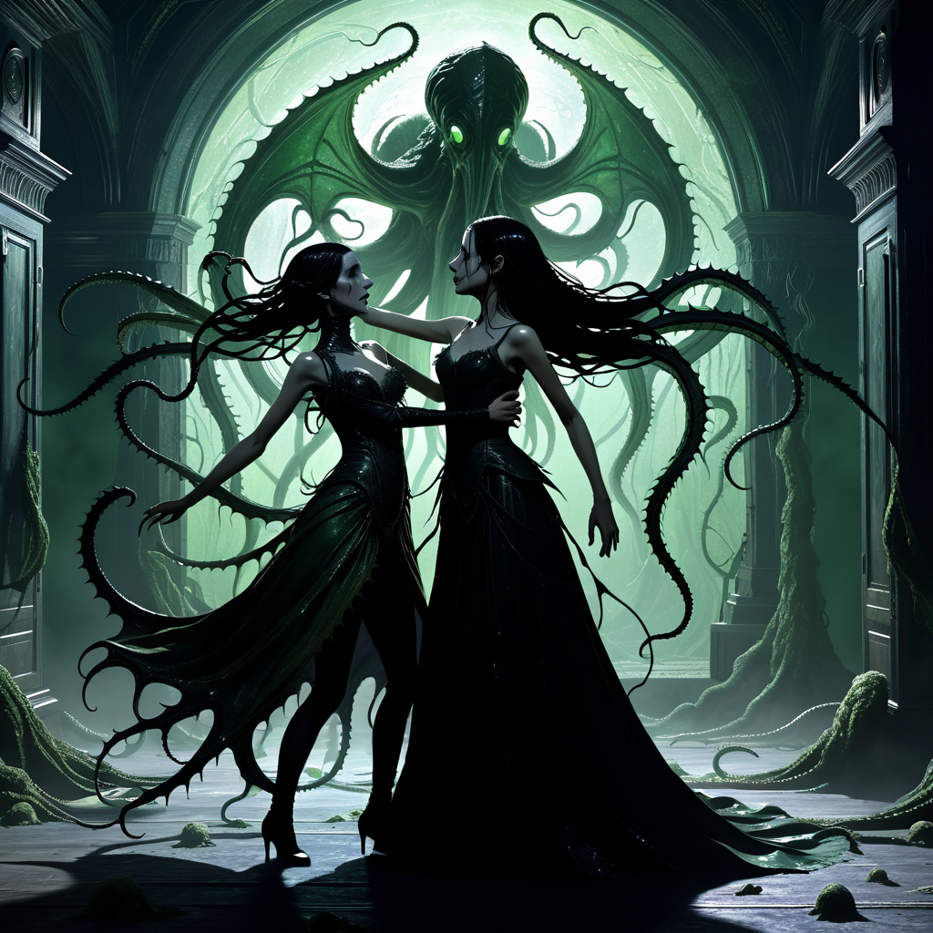 AI ART – COUPLE – Infinite Singularity